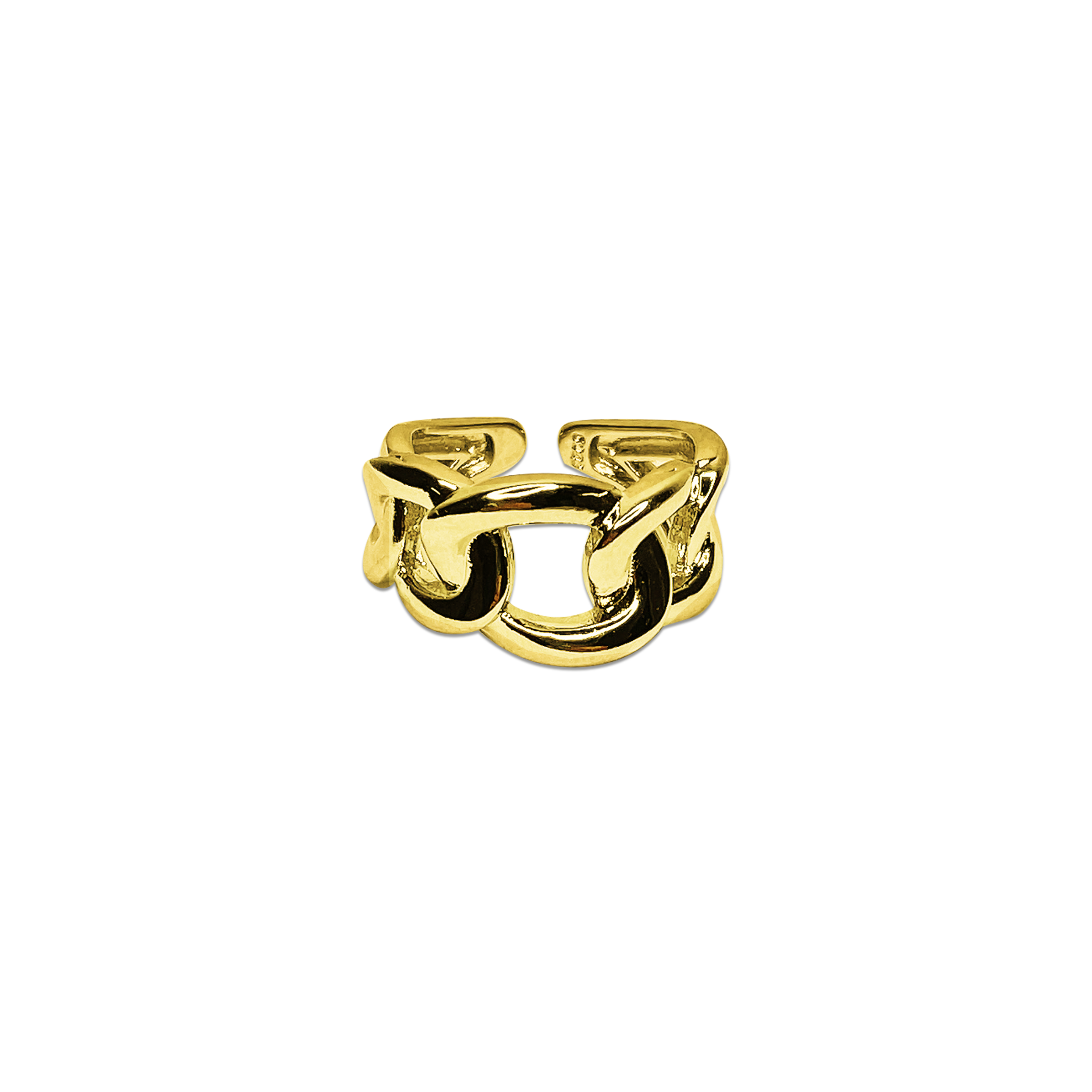 Asta Chain Open Ring- Gold – MELIOR DAY